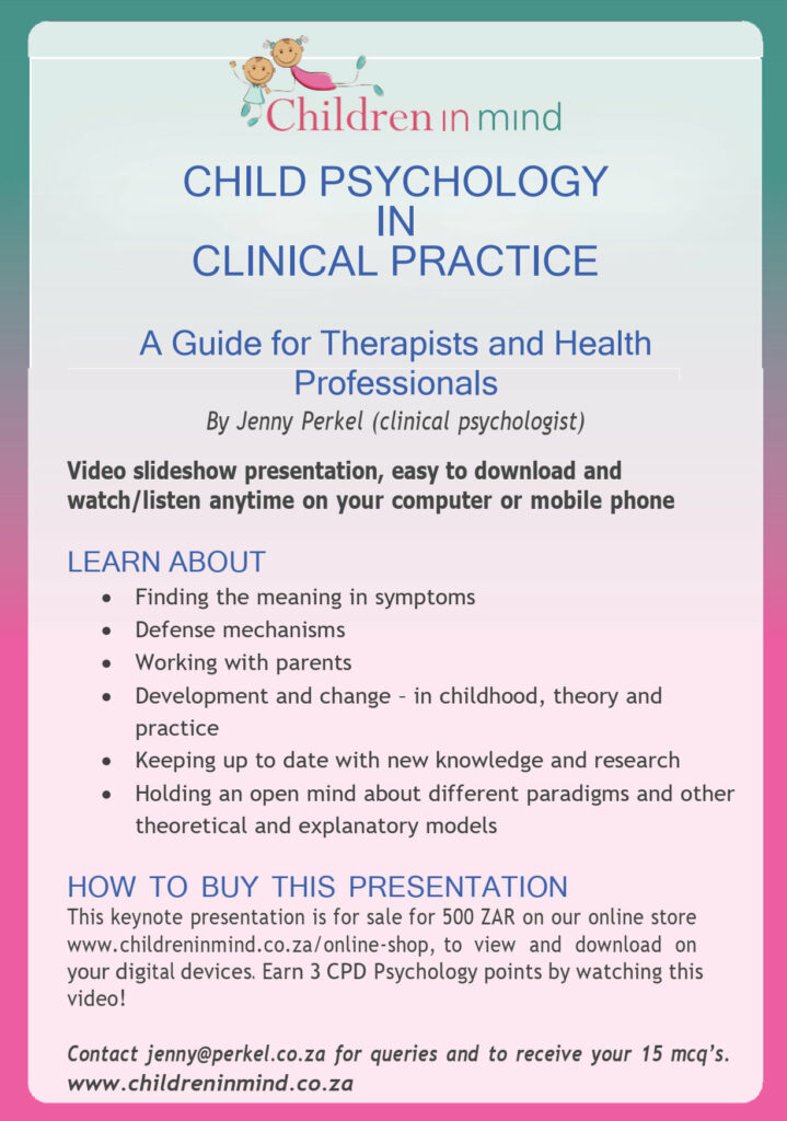 Child Psychology In Clinical Practice – A Guide For Therapists And ...